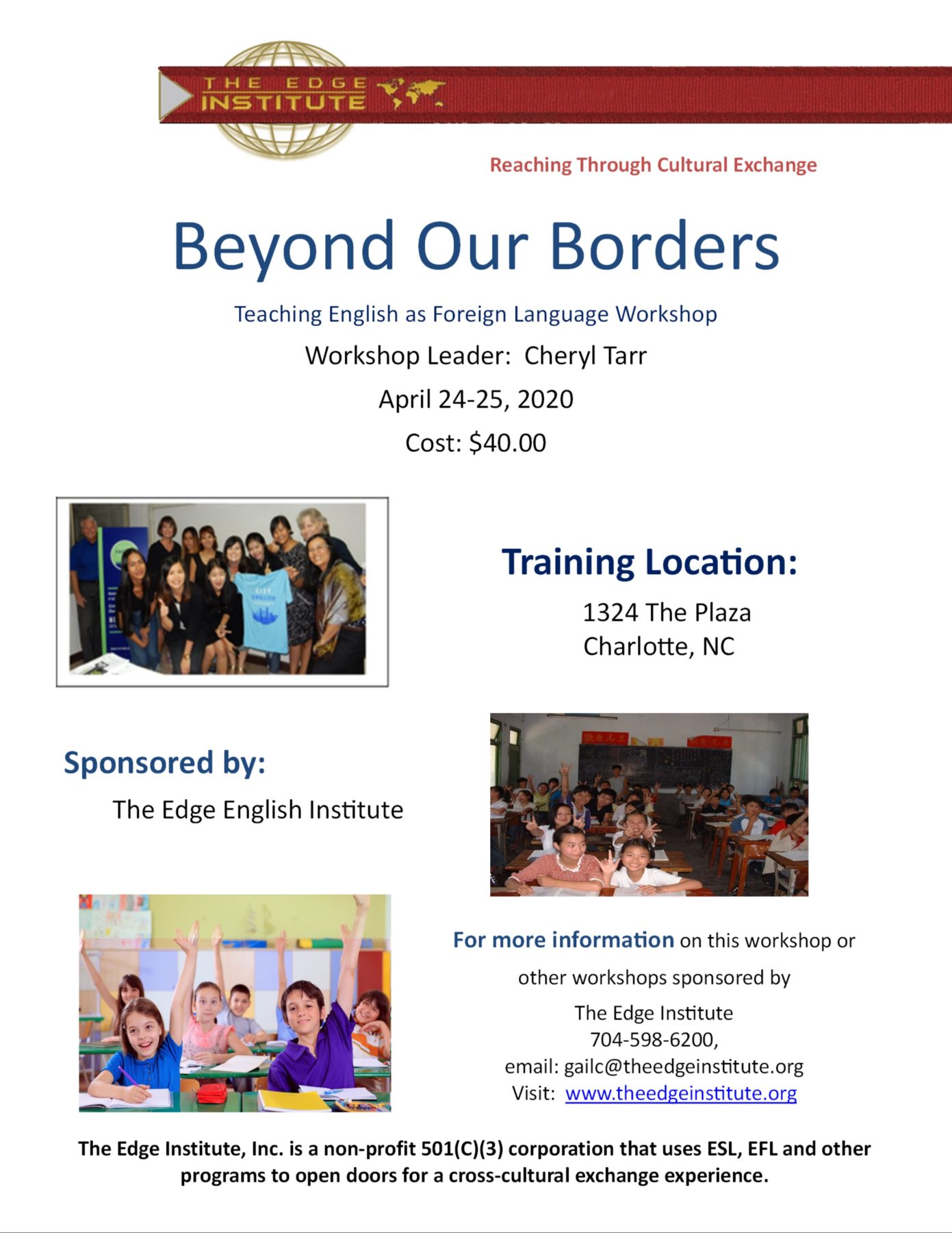 EFL – English as a Foreign Language Training – The Edge Institute